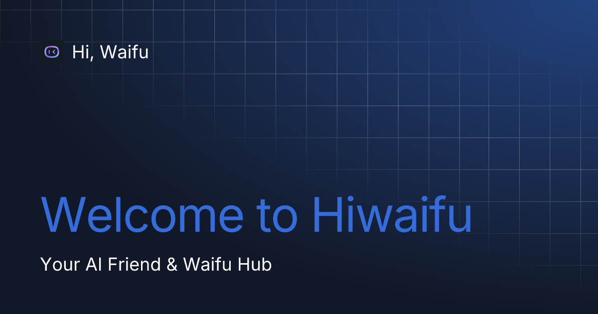 Welcome to Hiwaifu | Hi, Waifu